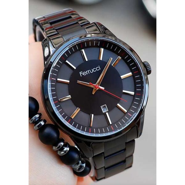 Ferrucci Men’s Wristwatch with Bracelet Gift - Kalbuza