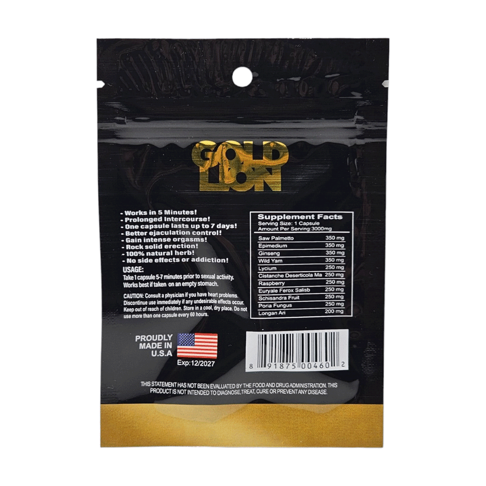 Gold Lion Pills - Kalbuza